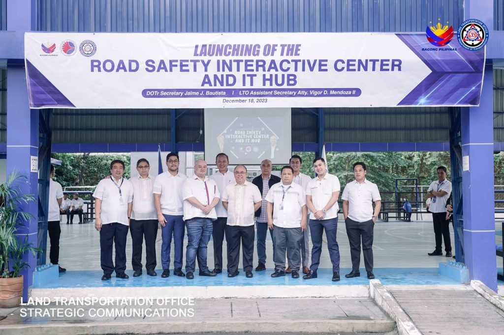 LTO Launches Road Safety Interactive Center and IT Hub - LTMS PORTAL PH