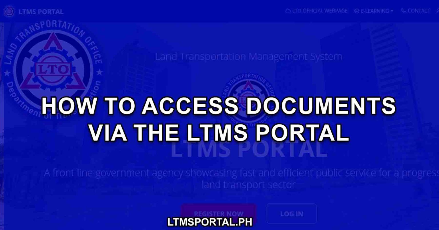 Step-by-Step Guide: How to Access Submitted Documents via LTMS Portal ...