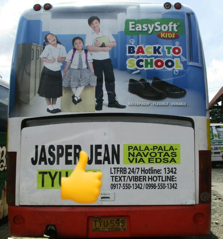 LTFRB Petition for Authority to Install Advertising Signs on Authorized ...