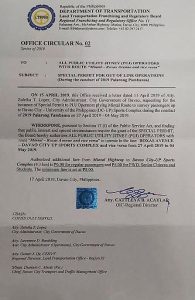 How to Get LTFRB Special Permit (Out-Of-Line-Operation) - LTMS PORTAL PH