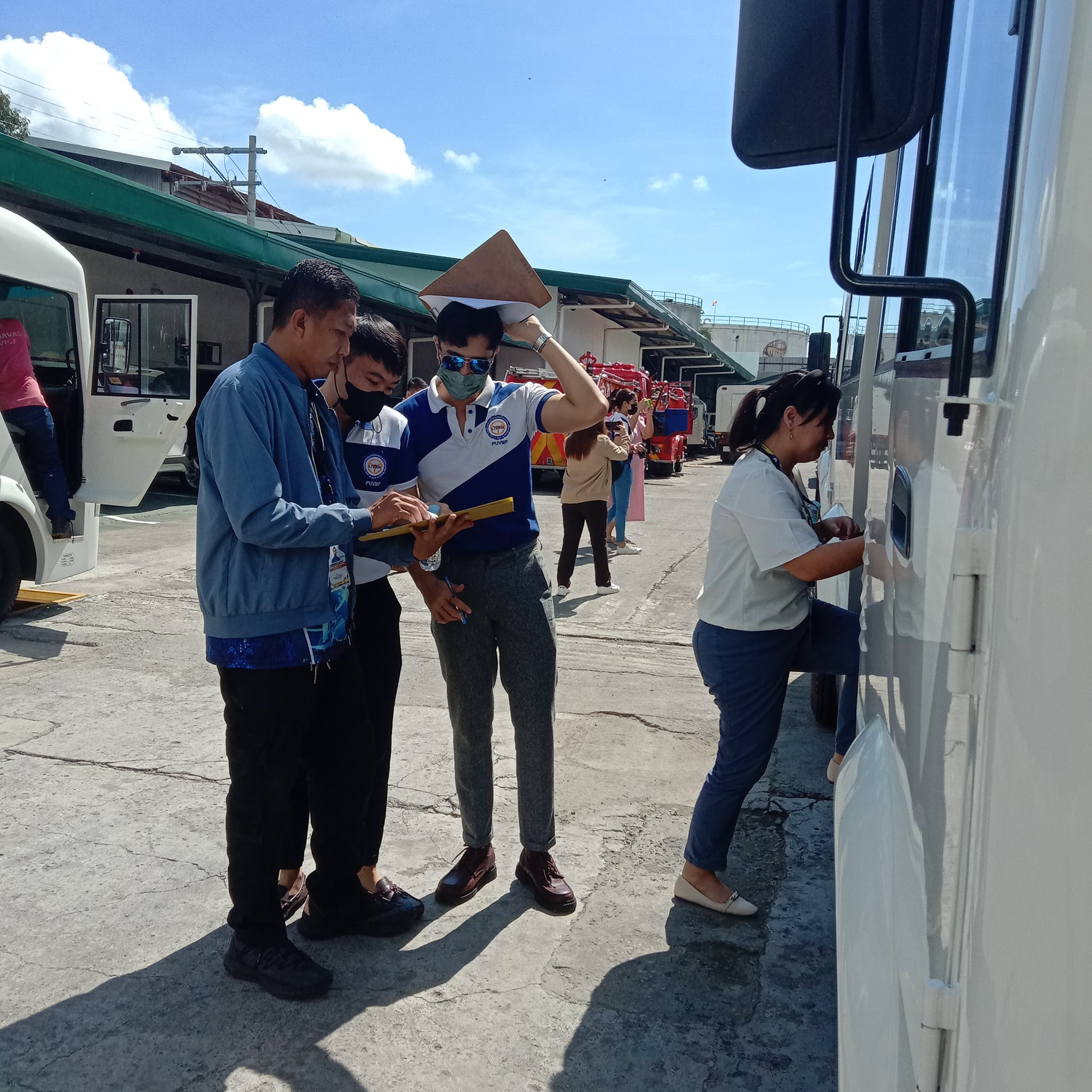Requesting for Inspection of Unit/s and MVIR at the LTFRB - LTMS PORTAL PH