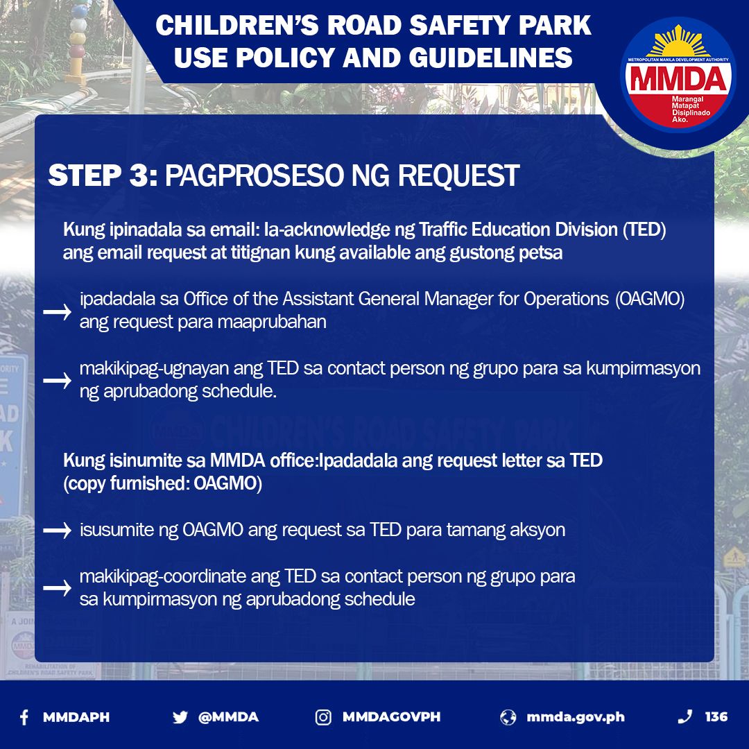 MMDA Children’s Road Safety Park (CRSP) - LTMS PORTAL PH