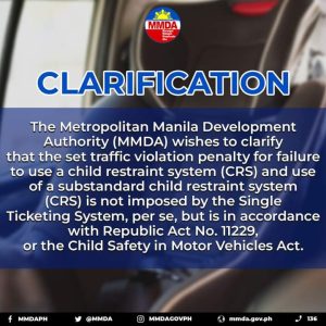 Understanding the Child Safety in Motor Vehicles Act: Republic Act ...