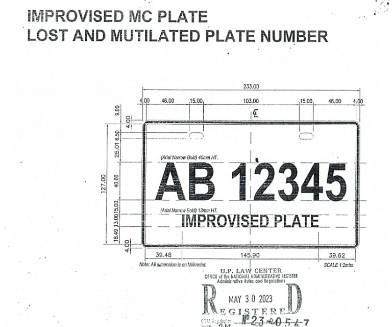 LTO Authorization for Temporary Plates: Understanding the Rules and ...
